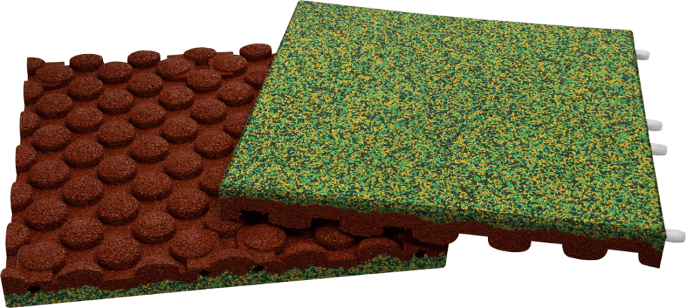 Impact Protection Slab EPDM Multicolor - Chaal - Sustainable Building ...